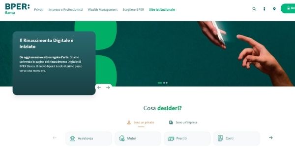 BPER Banca presenta il nuovo sito bper.it, primo passo del ...
