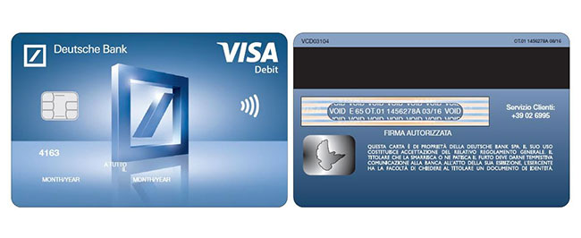 Deutsche Bank lancia db Card World
